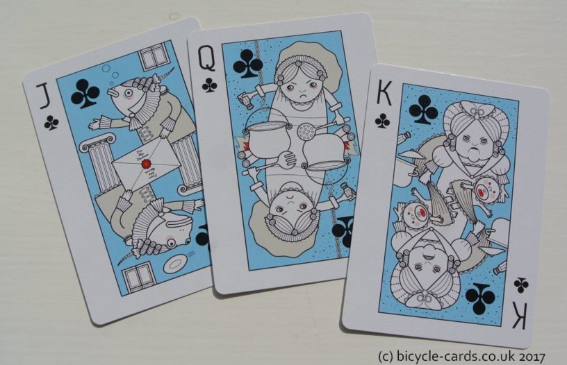 Alice in Wonderland Playing Cards - at Kickstarter - Bicycle Cards